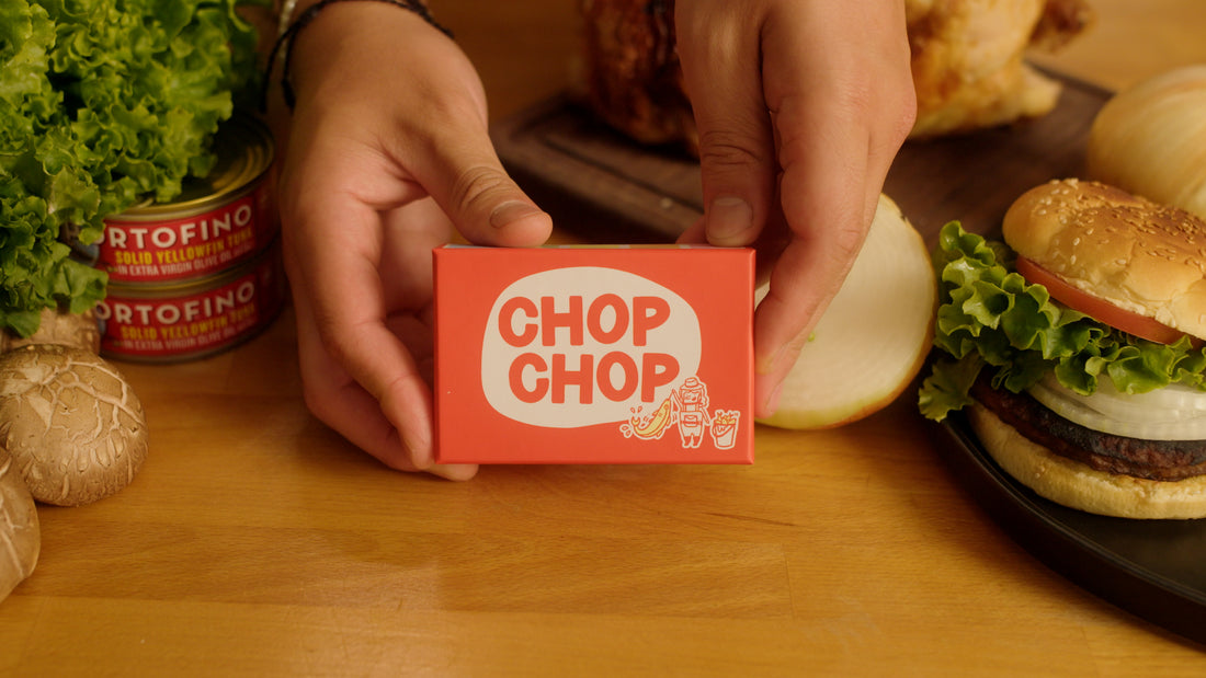 Chop Chop – Fast-Paced Kitchen Card Game for Families & Friends – CHOP CHOP